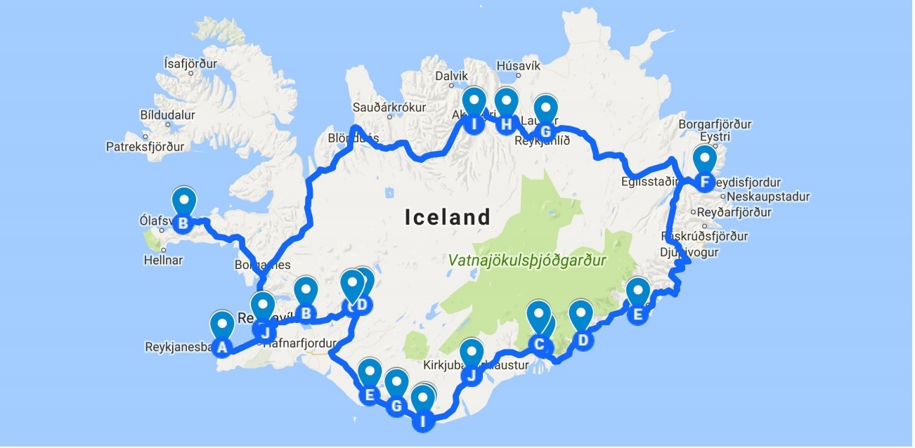 [Travel] Iceland – Our 7 Day Ring Road Itinerary – Train With Tin